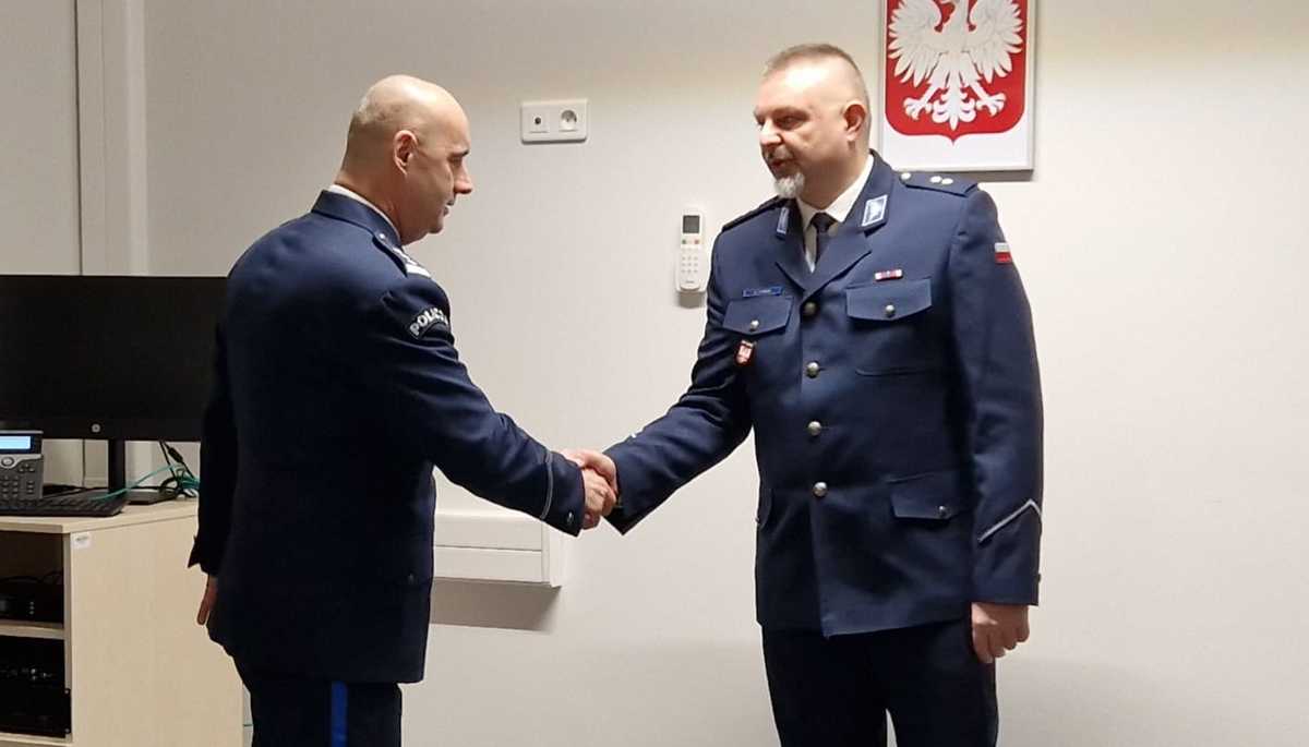 Podkomisarz Robert Piwek Komendantem Komisariatu Policji w Kluczach - AKTUALNOŚCI - KPP w Olkuszu
